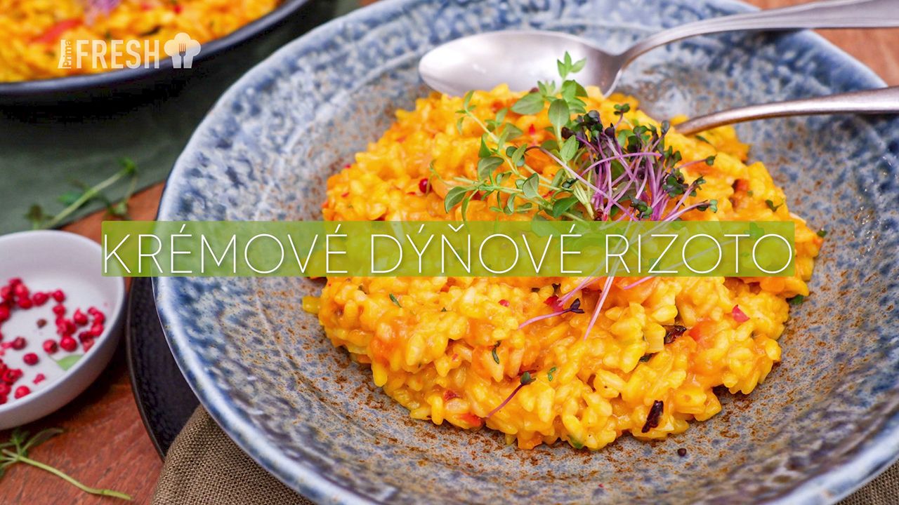 Krémové dýňové rizoto recept | Stream