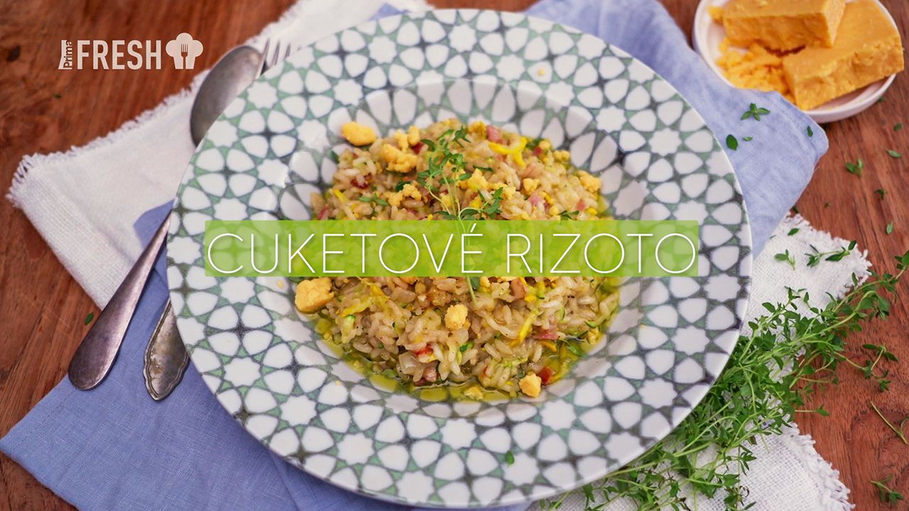 Cuketové rizoto s čedarem a slaninou | Stream