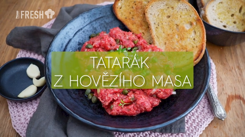 Tatarák z hovězího masa podle Zdeňka Pohlreicha - recept | Stream
